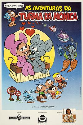 Cartaz do filme As Aventuras da Turma da Mônica | Enciclopédia Itaú ...