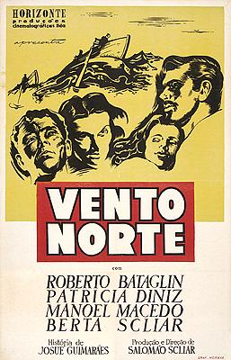 Cartaz do filme Vento Norte | Enciclopédia Itaú Cultural