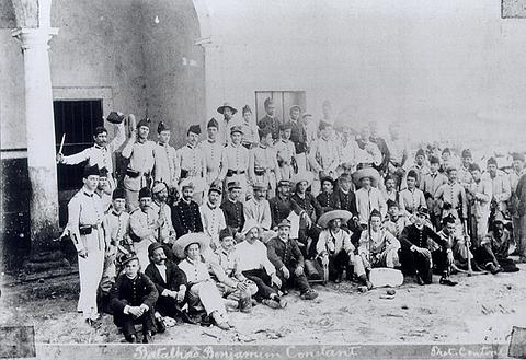 Batalhão Benjamin Constant, Revolta da Armada, Rio de Janeiro RJ ...